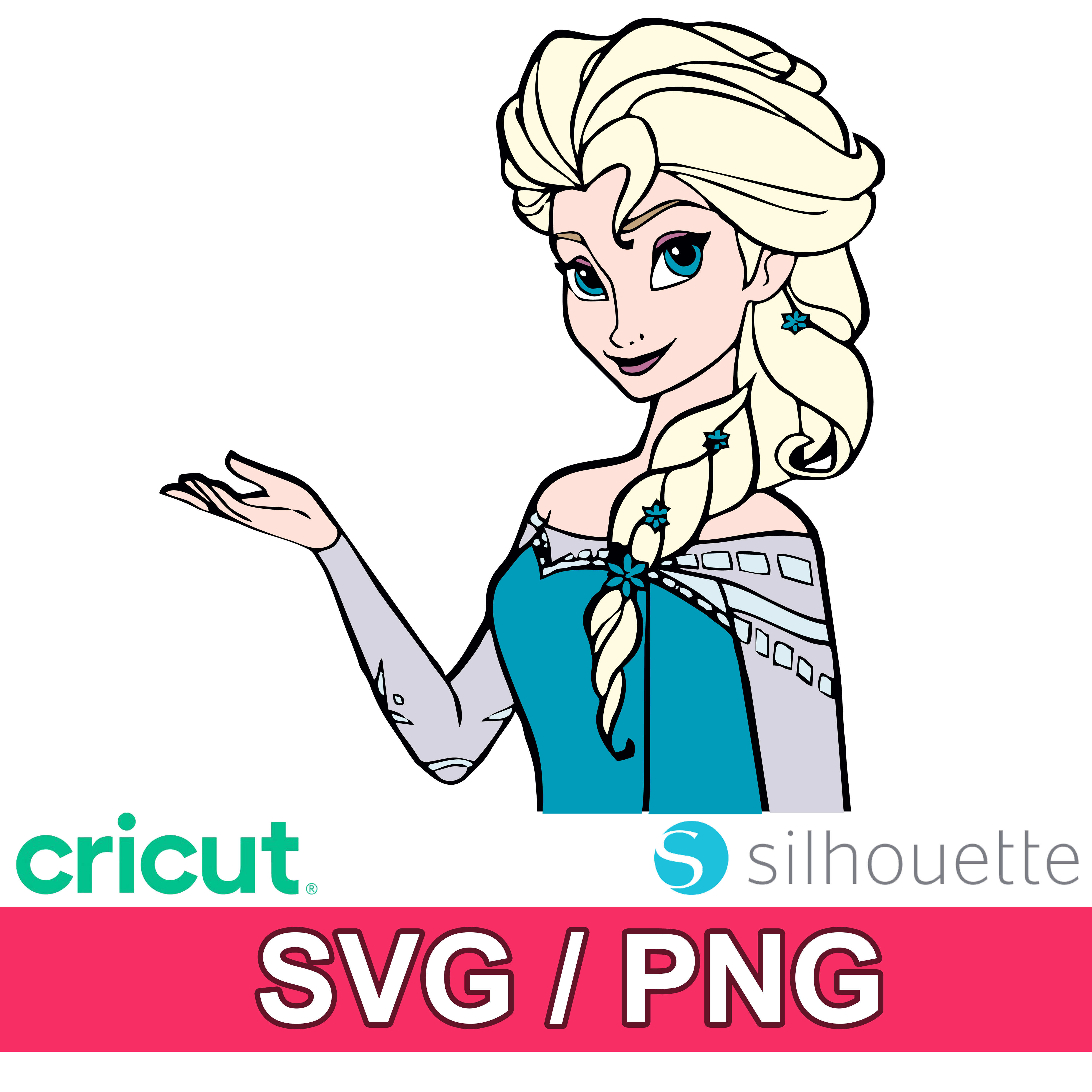Frozen SVG and PNG Files Bundle for Cricut and Silhouette - | Inspire ...