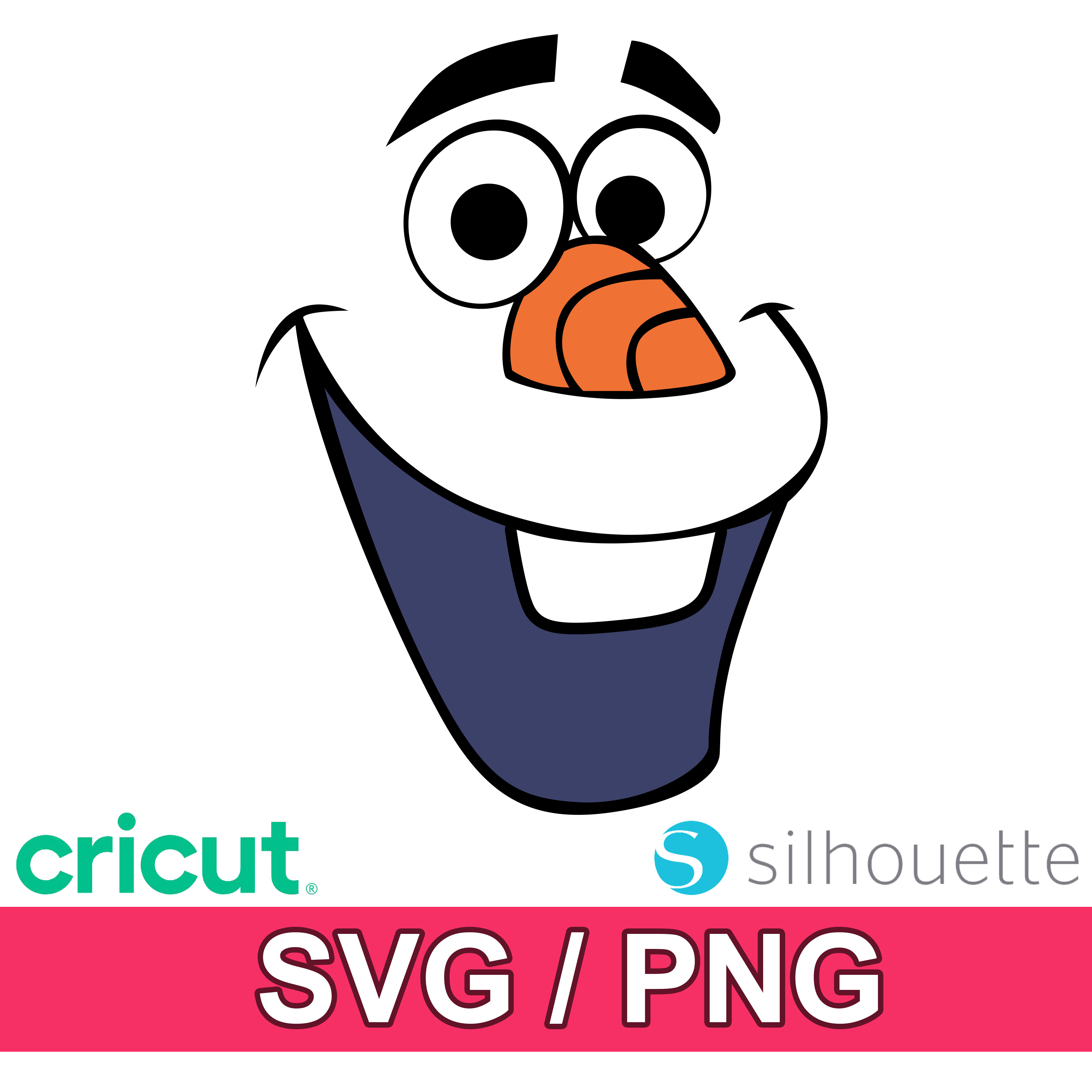 Frozen SVG and PNG Files Bundle for Cricut and Silhouette - - Inspire ...