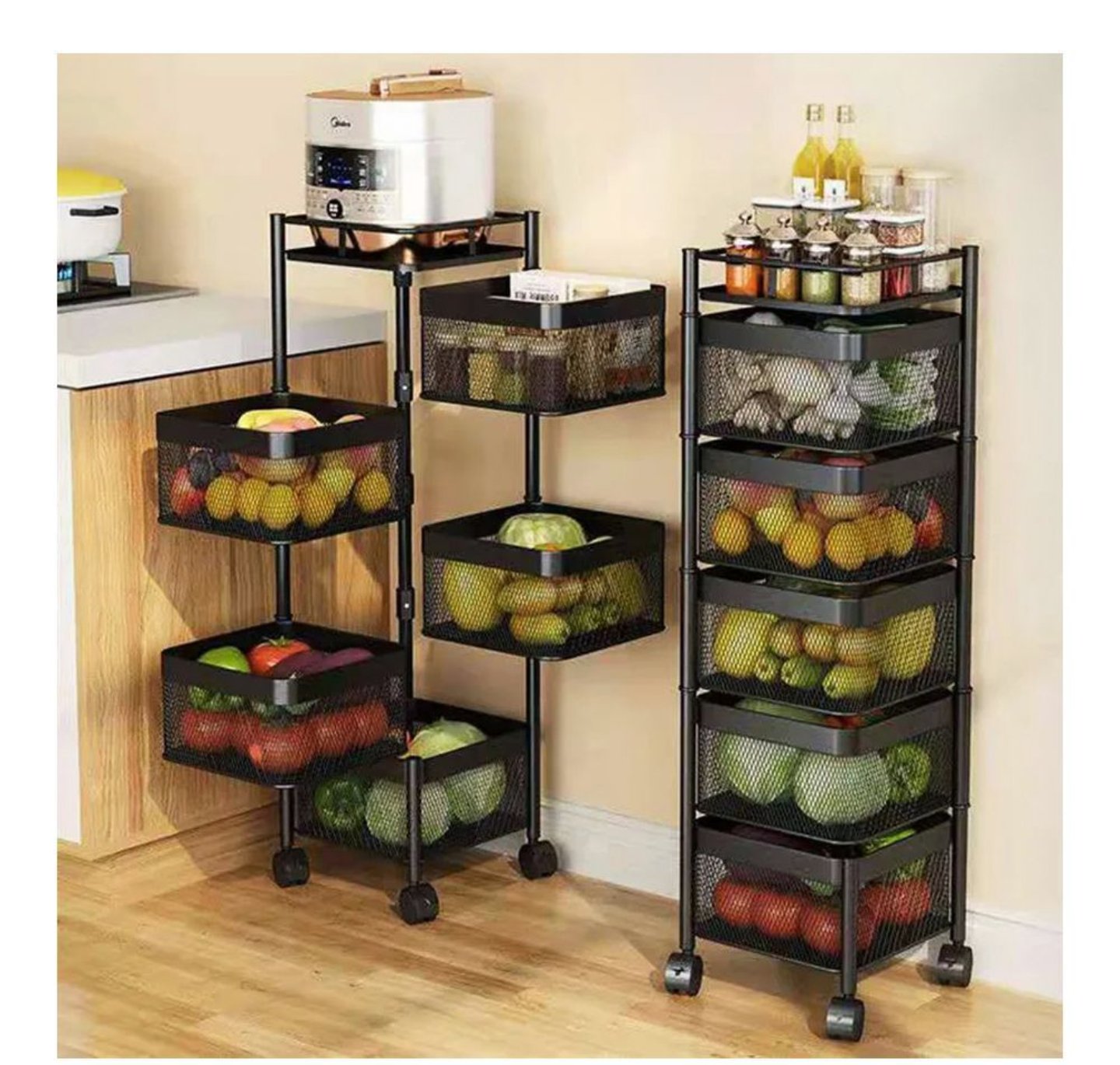 Matrix Premium Square Metal Trolley | Inspire Uplift