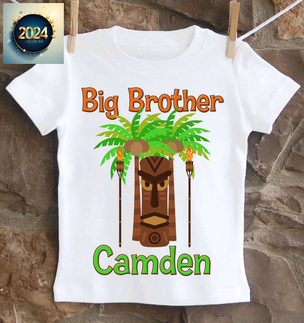 Kid And Youth Hawaiian Luau Brother Shirt Full Size Gift For - Inspire ...