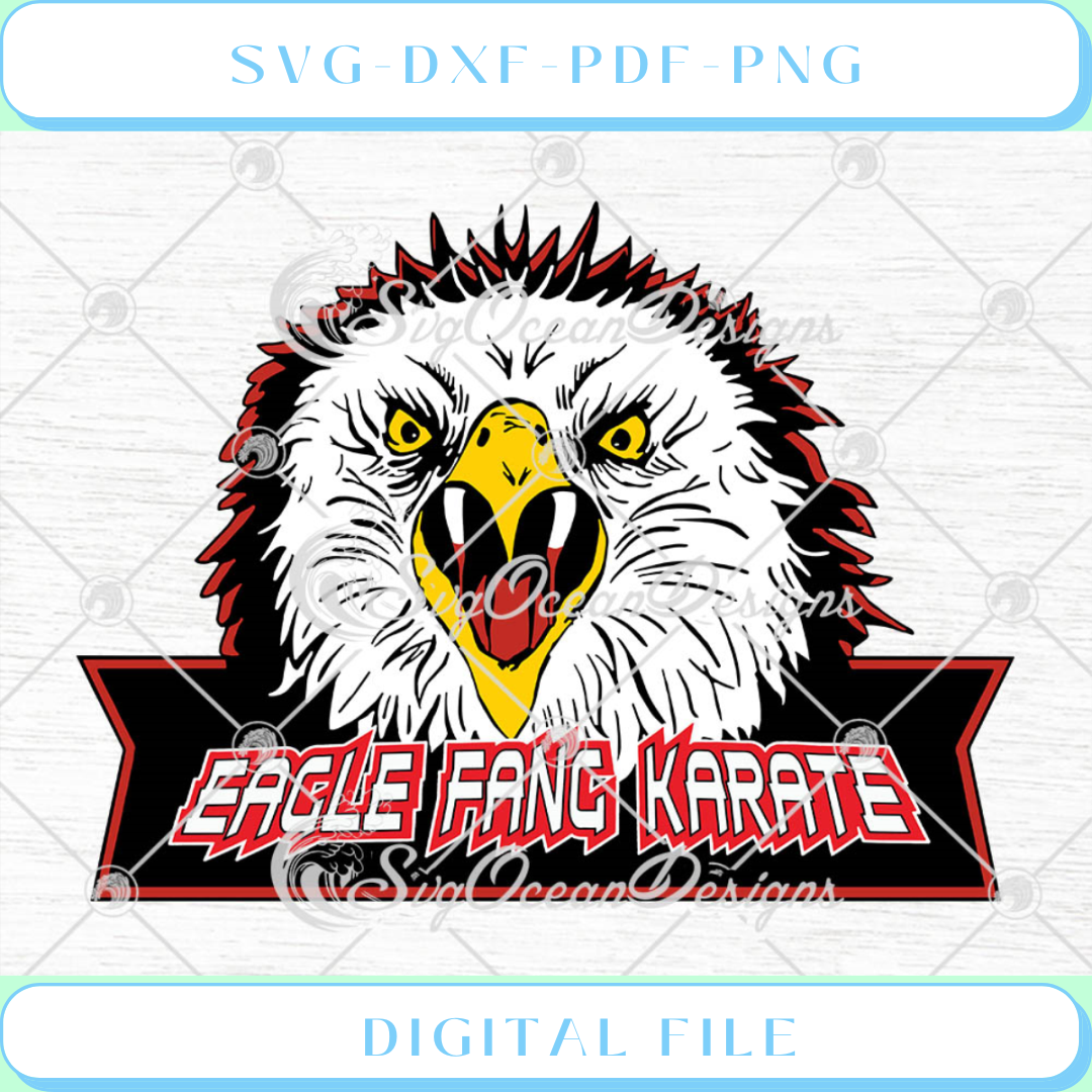 Eagle Fang karate SVG PNG EPS DXF Cricut File Silhouette Art | Inspire ...