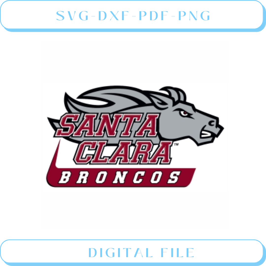 Buy Santa Clara Broncos Vector Eps Png files | Inspire Uplift