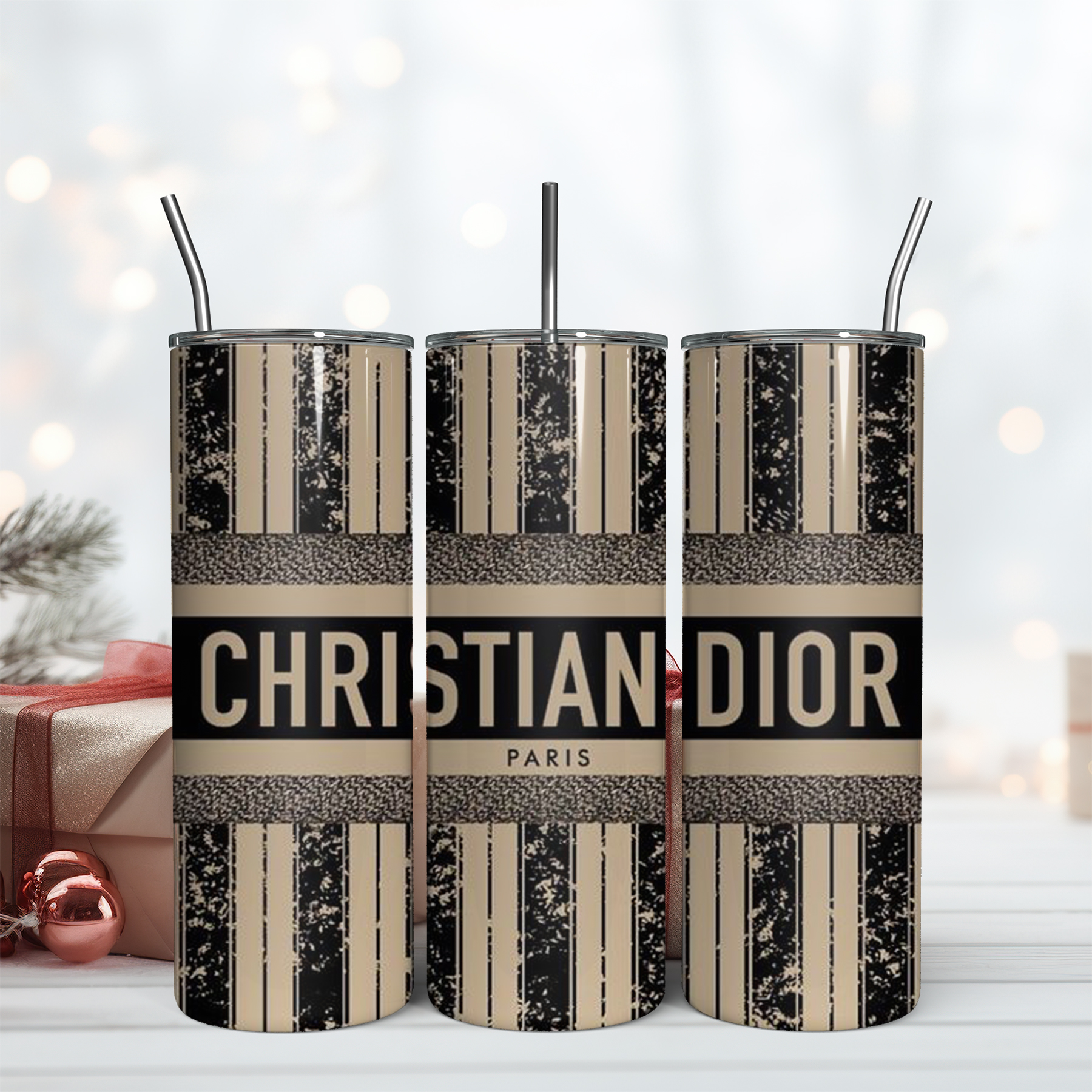 Dior Logo 20oz Tumbler Deisgn - Inspire Uplift