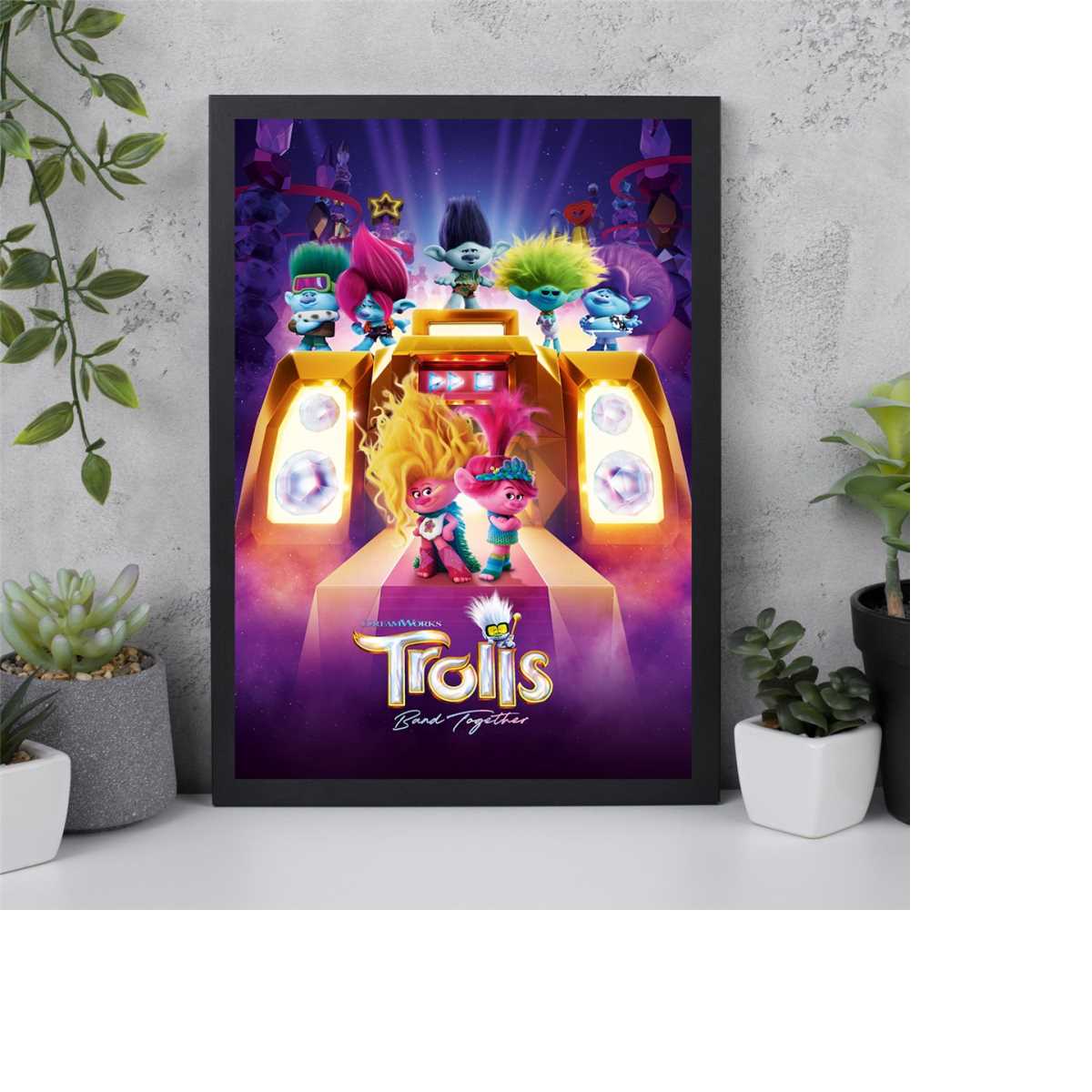 Trolls Poster High Quality Trolls Poster Trolls Wall Art Tro - Inspire ...