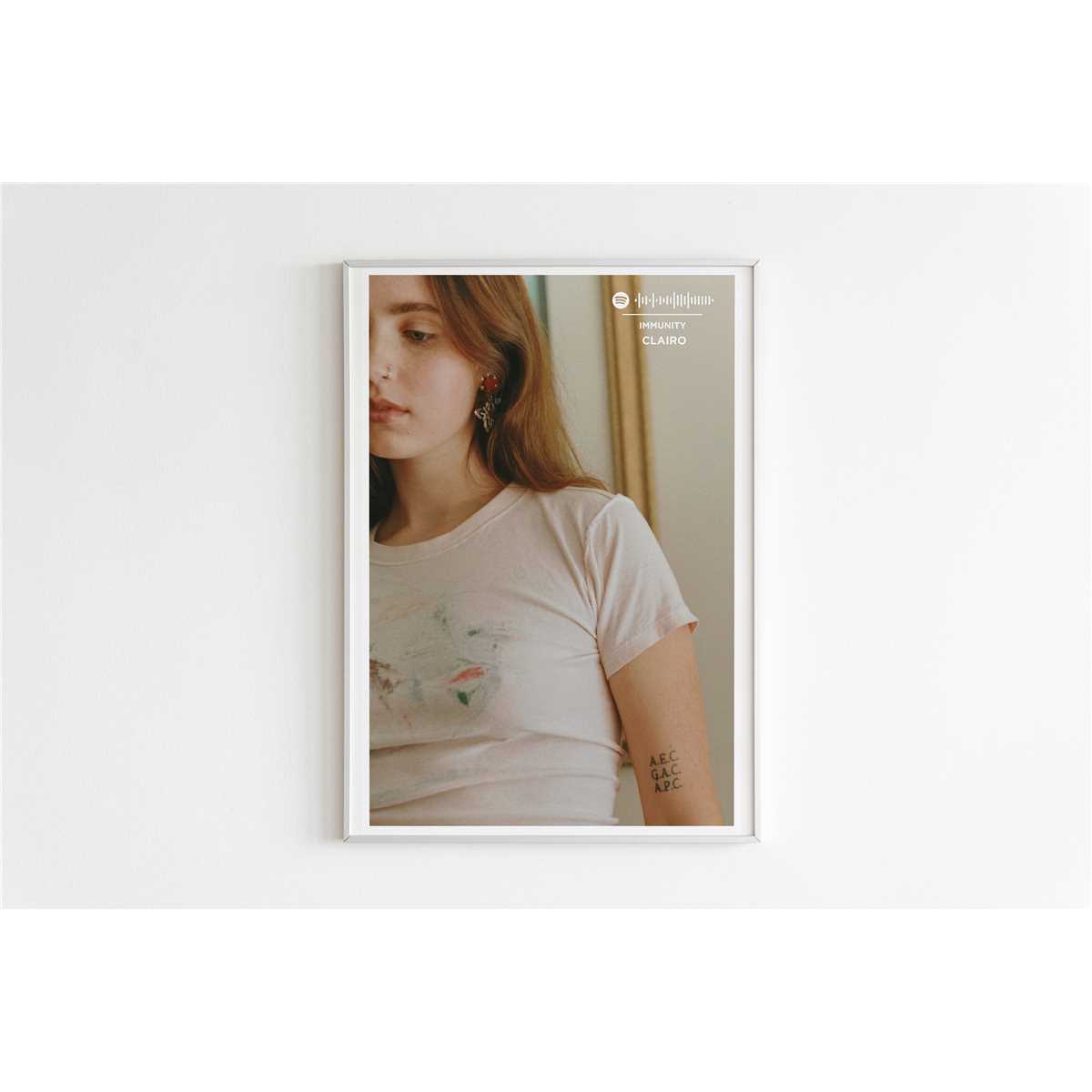 Clairo - Immunity Album Poster / Album Cover Poster / Music - Inspire ...