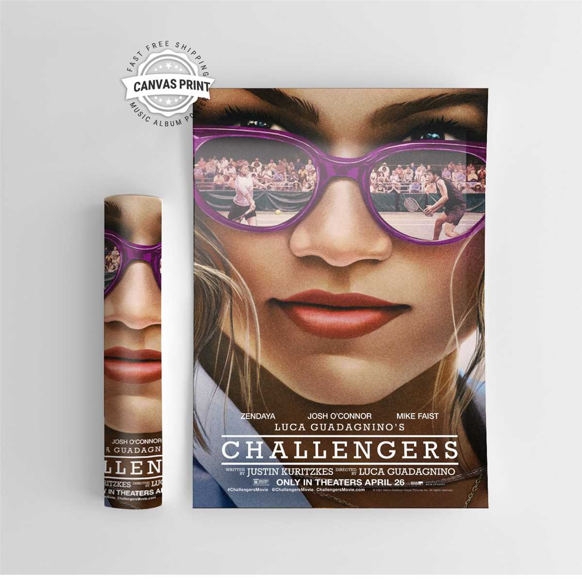 Challengers 2024 Movie Poster / Wall Art / Room Decor / High | Inspire ...