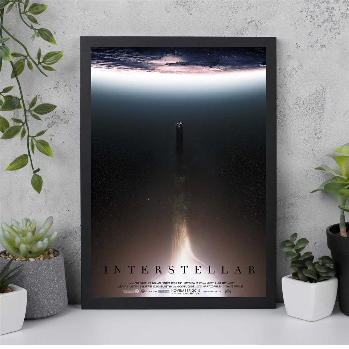 Interstellar Matthew McConaughey Movie Poster | Movie Prints - Inspire ...
