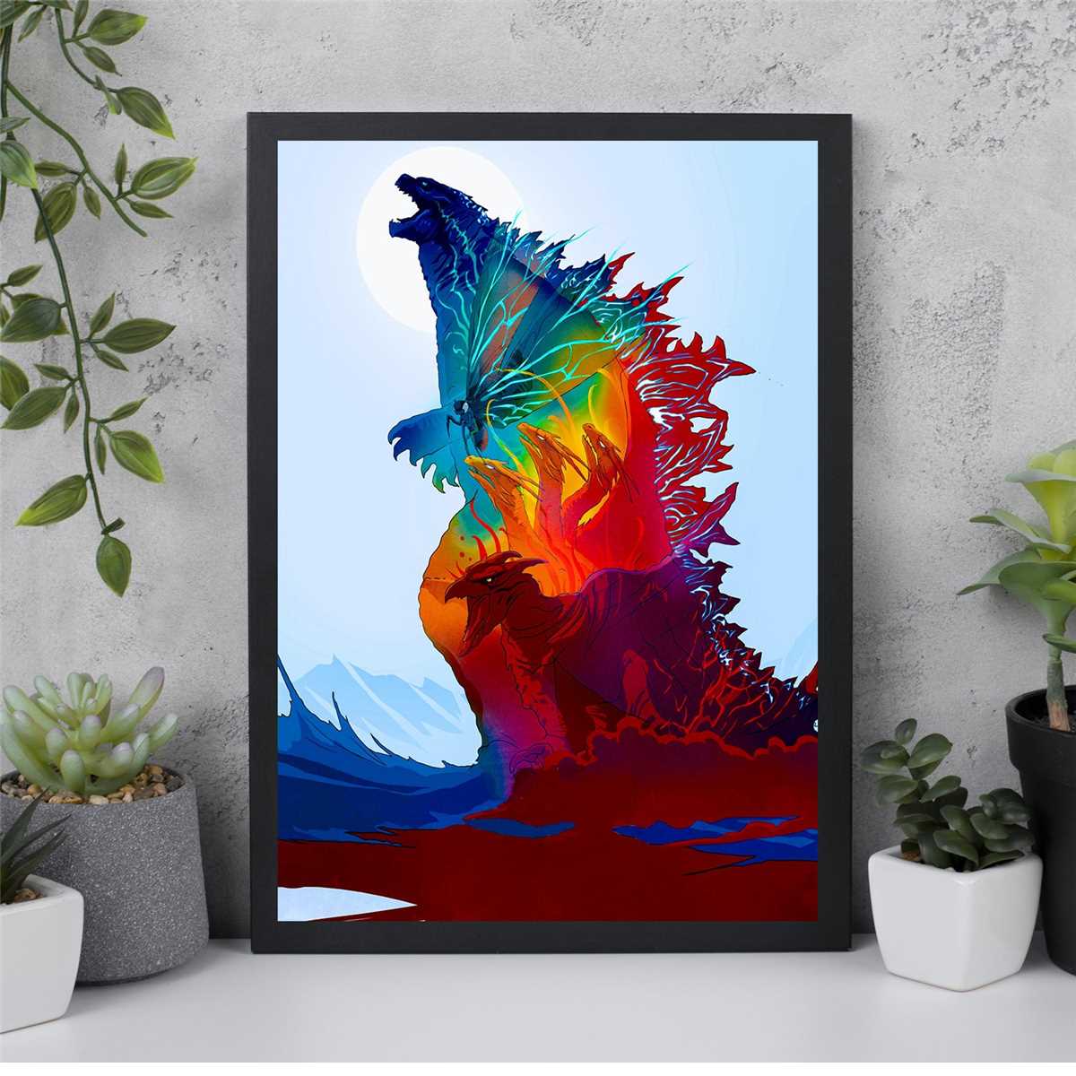 Godzilla king of the monsters poster - High Quality Print - - Inspire ...