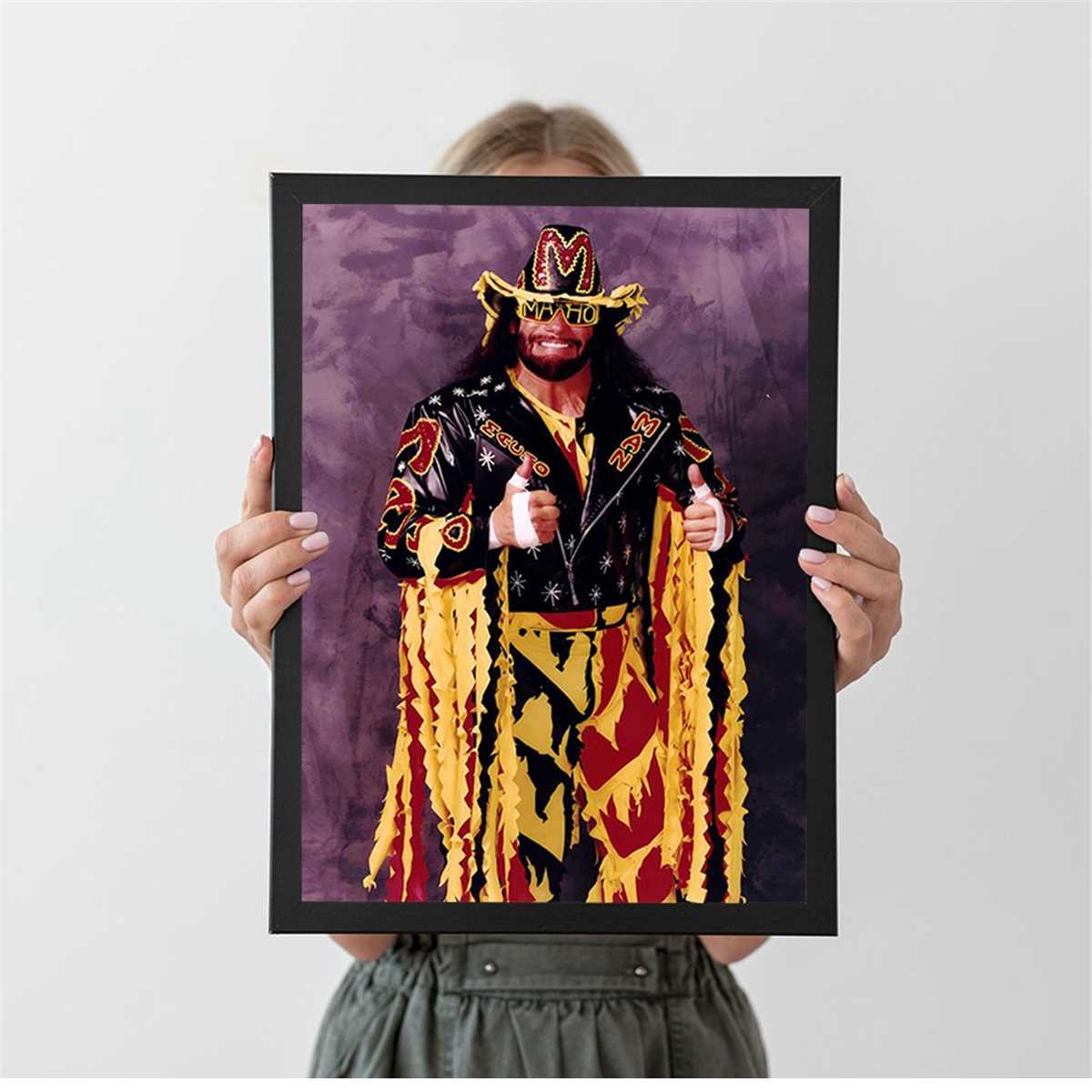 Macho Man Randy Savage Poster Wresting, A4 A3 A2 A1, Home Wa - Inspire ...