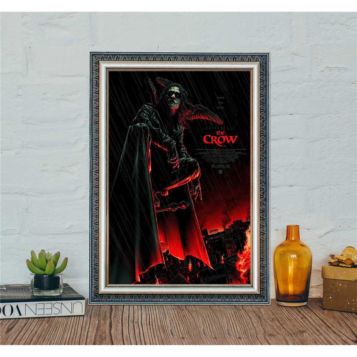 The Crow Movie Poster, Brandon Lee- The Crow Collage Classic - Inspire ...