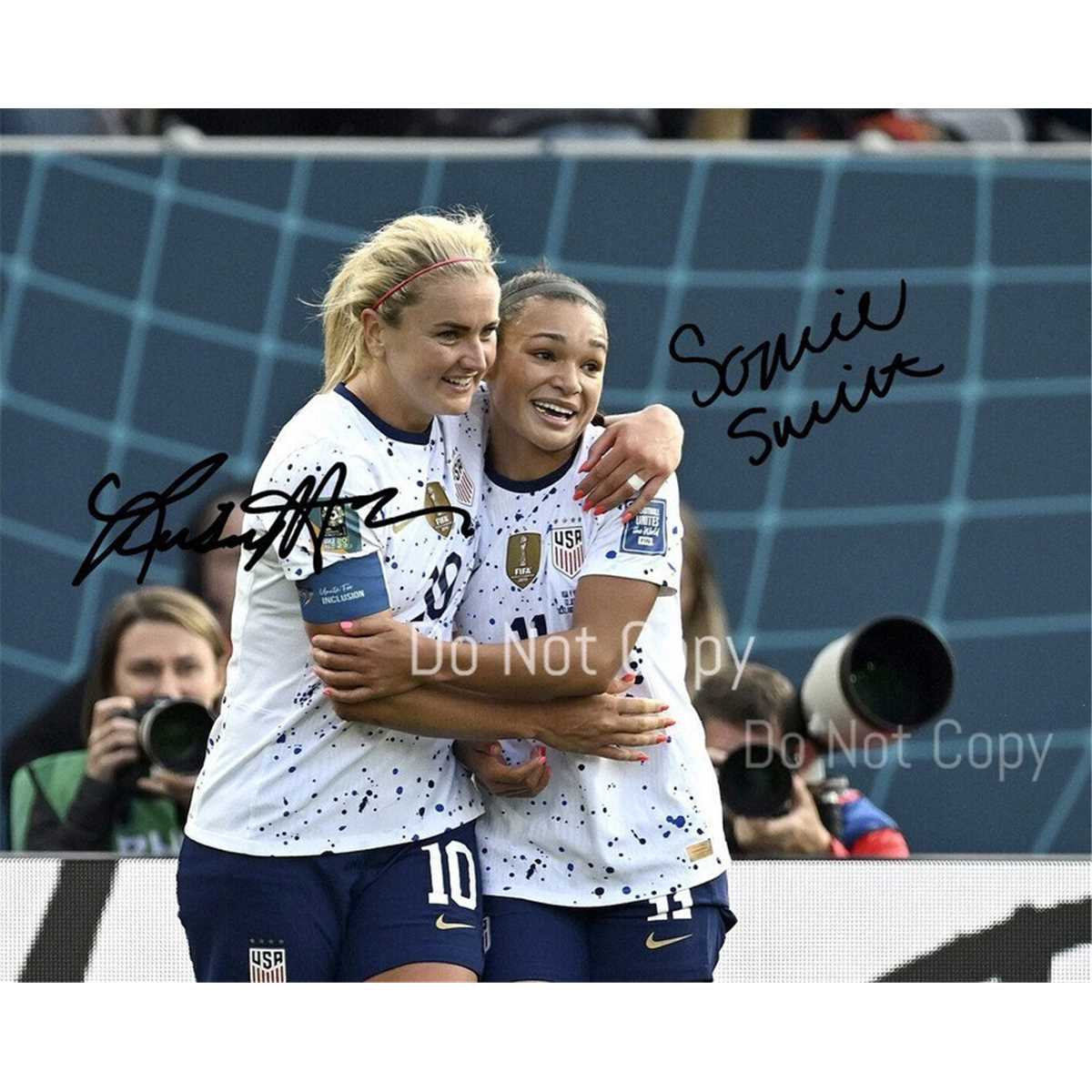 Lindsey Horan & Sophia Smith Signed Photo 8X10 rp Autographe | Inspire ...