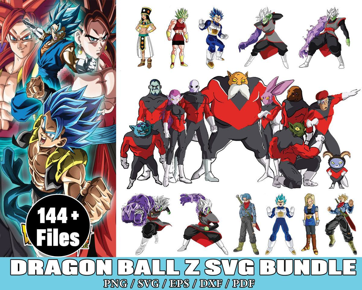 Dragon Ball Z SVG Bundle | Inspire Uplift