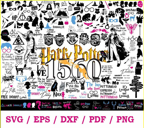 1560 Harry Potter Svg Bundle, Harry Potter Svg, Hogwarts Svg | Inspire ...