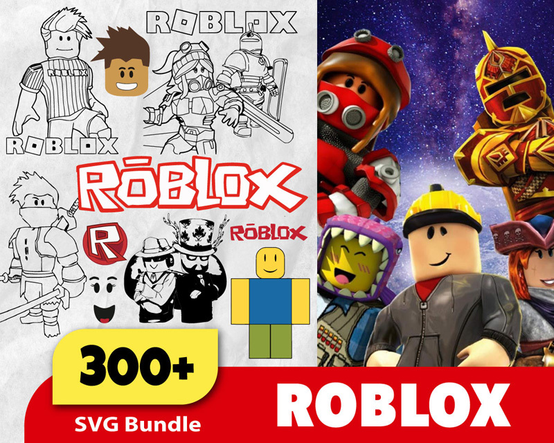 300 Mega Roblox Bundle, Trending Svg, Roblox Svg | Inspire Uplift