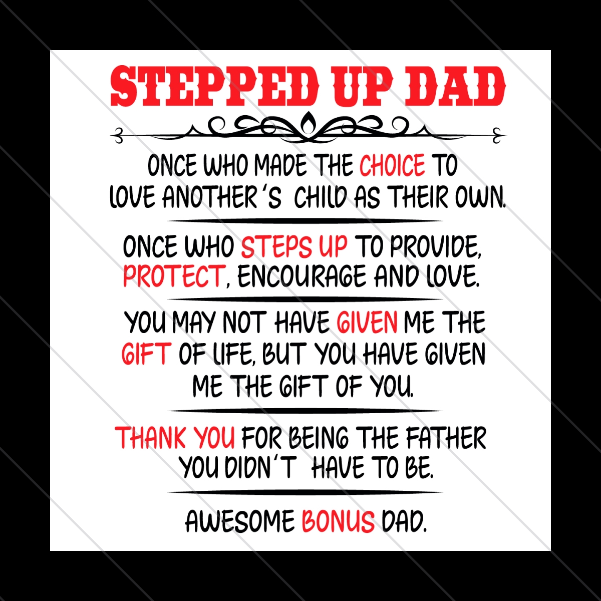 Stepped Up Dad Svg, Fathers Day Svg, Stepped Up Dad Svg, Bon - Inspire ...