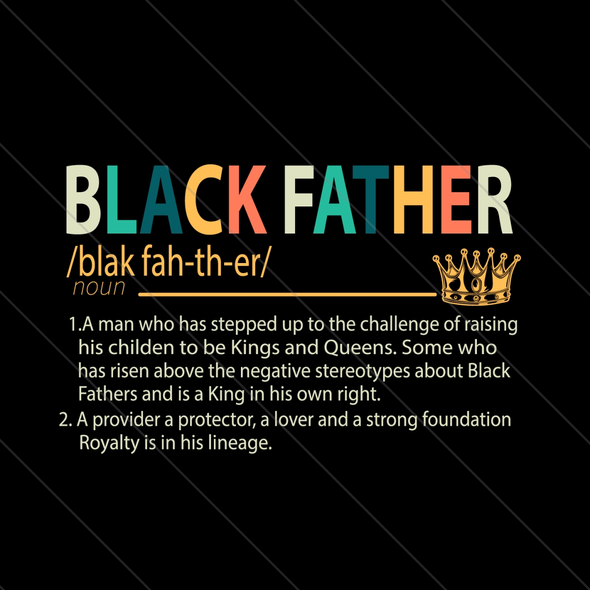 Black Father Svg, Fathers Day Svg, Father Svg, Black Fathers | Inspire ...