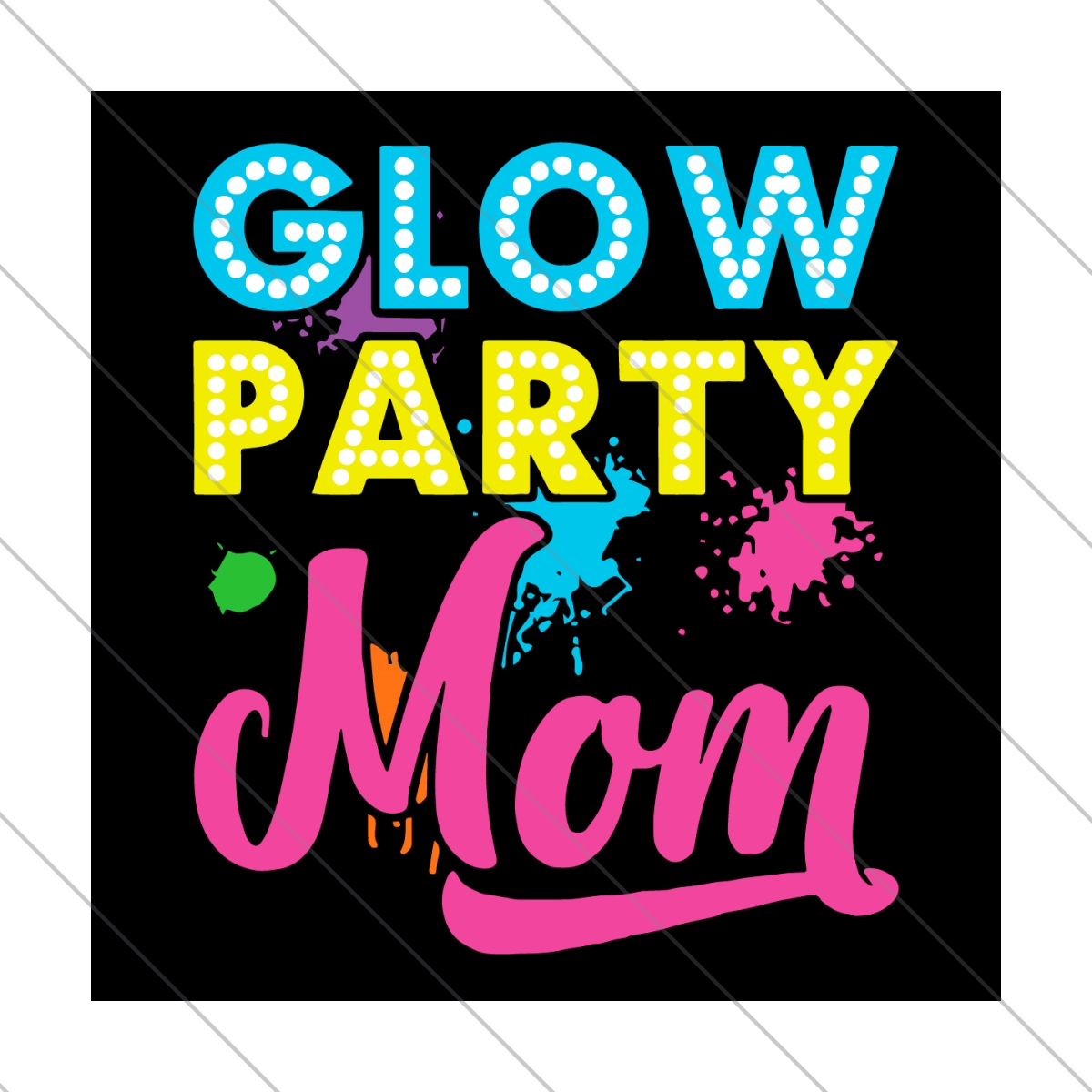 Glow Party Clipart | Inspire Uplift