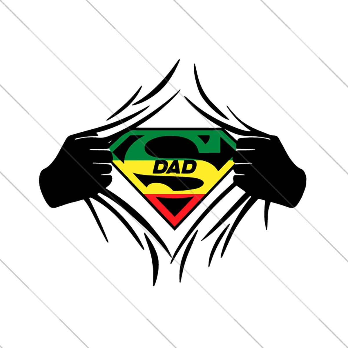 Dad Superhero Svg | Inspire Uplift
