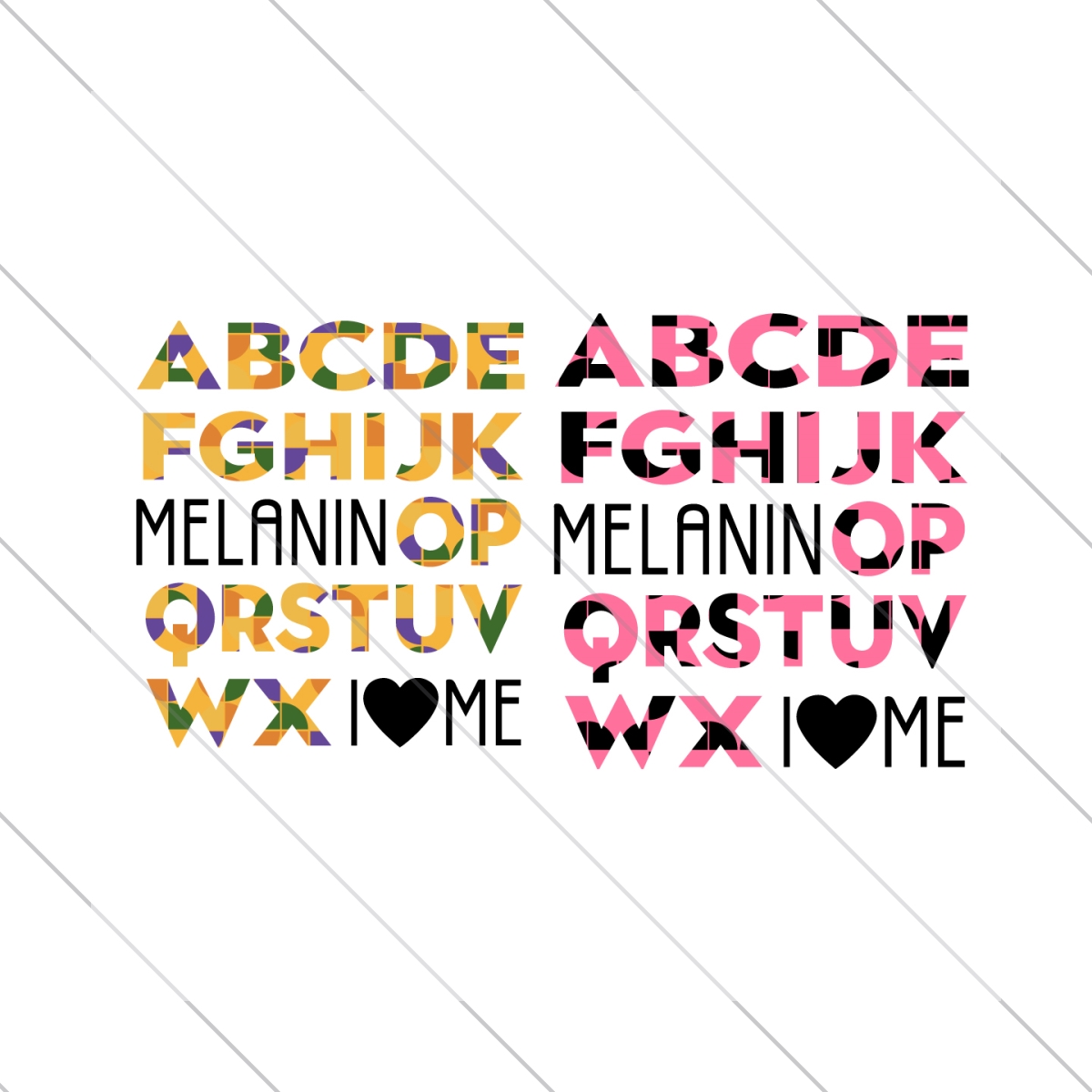 Scary Alphabet Svg | Inspire Uplift