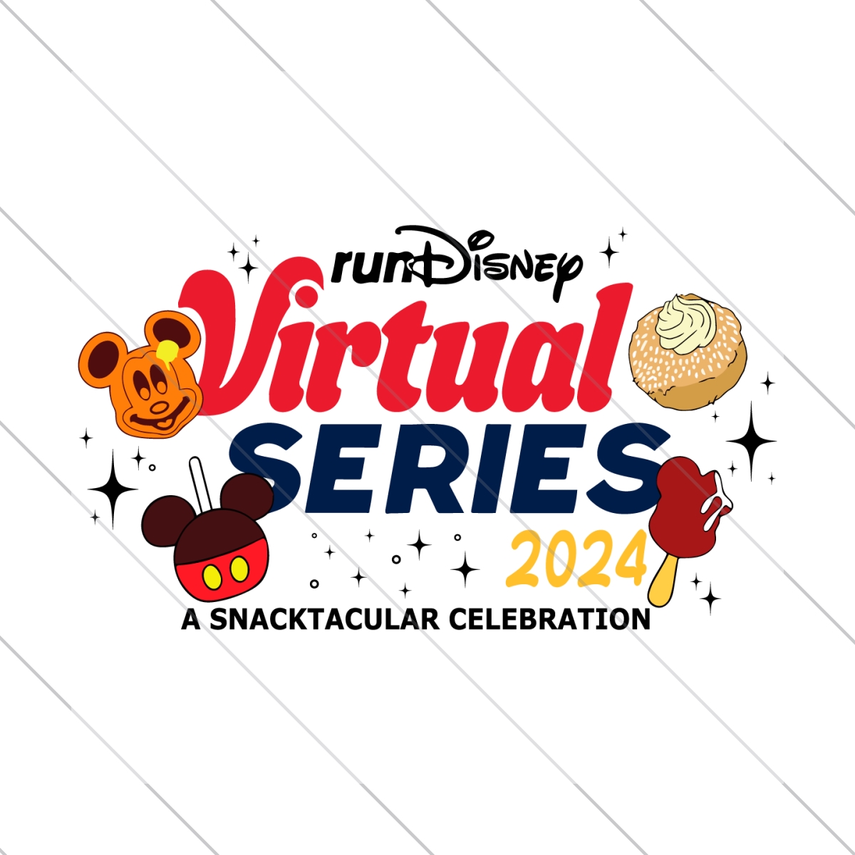 Run Virtual Series 2024 Svg, Snacks Marathon Svg, Virtual Se | Inspire ...