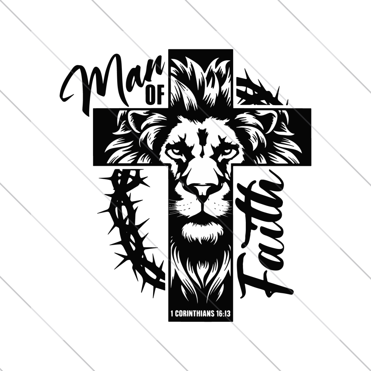 Man of Faith svg, Religious Svg, God Svg, Jesus svg, Cross S | Inspire ...