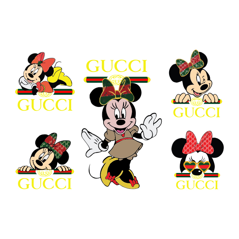 Minnie Mouse Brand Logo Svg File Digital | Inspire Uplift