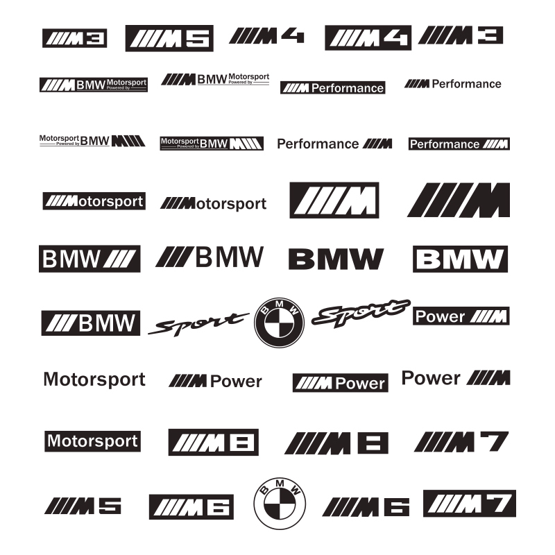 40 Bmw Art Vector Bundle Svg, Brand Svg, Bayerische Motoren | Inspire ...