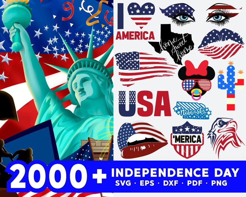 2000 Independence Day SVG, Independence Day Svg, 4th Of July | Inspire ...