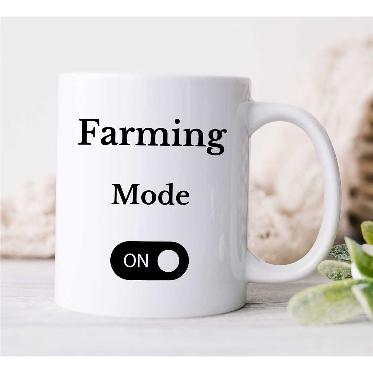 Farming Mode ON, Mug for Agronomist, Nature Lover, Garden Ow | Inspire ...