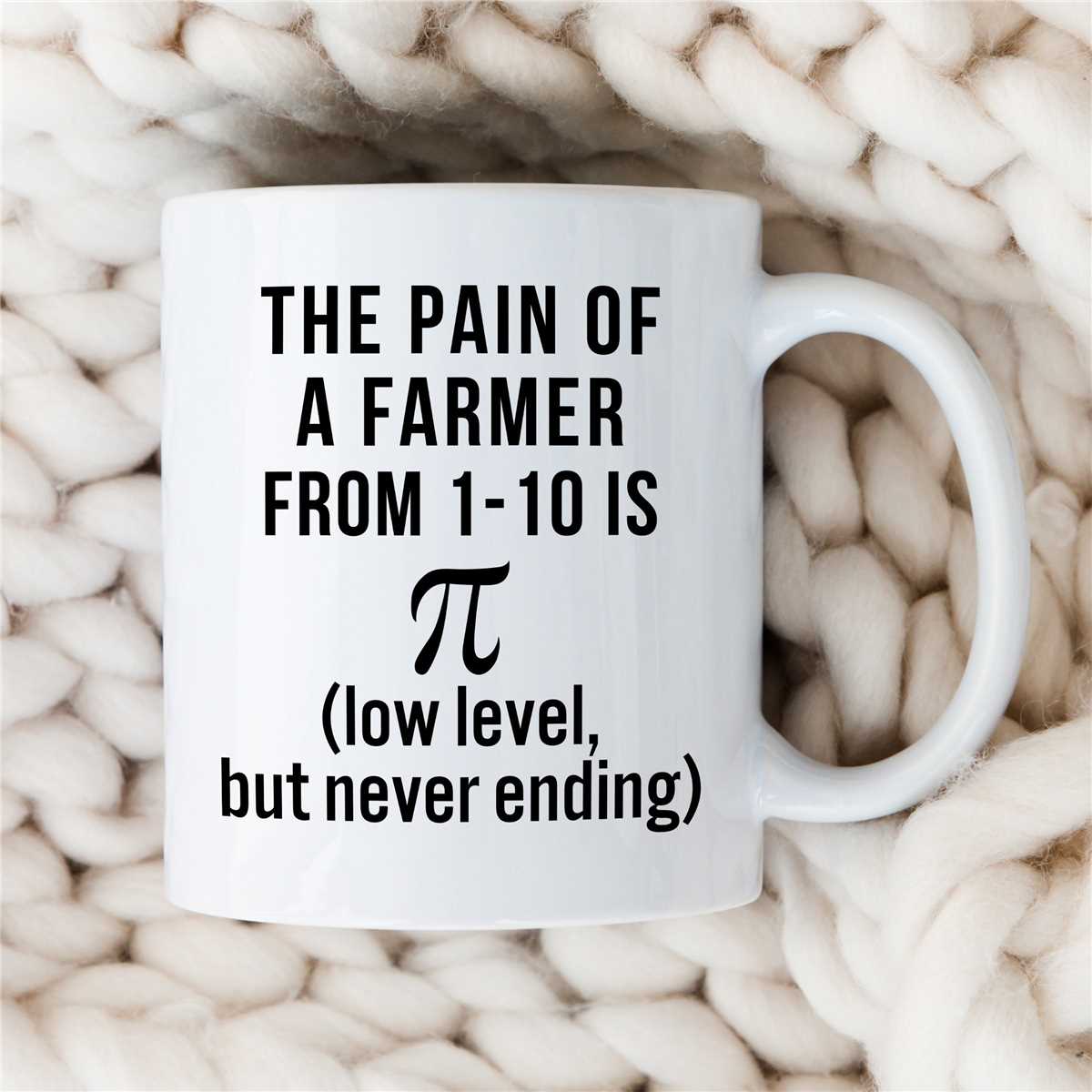 Farmer Meme Mug, Pain Joke, Gift for Agronomist, Nature Love | Inspire ...