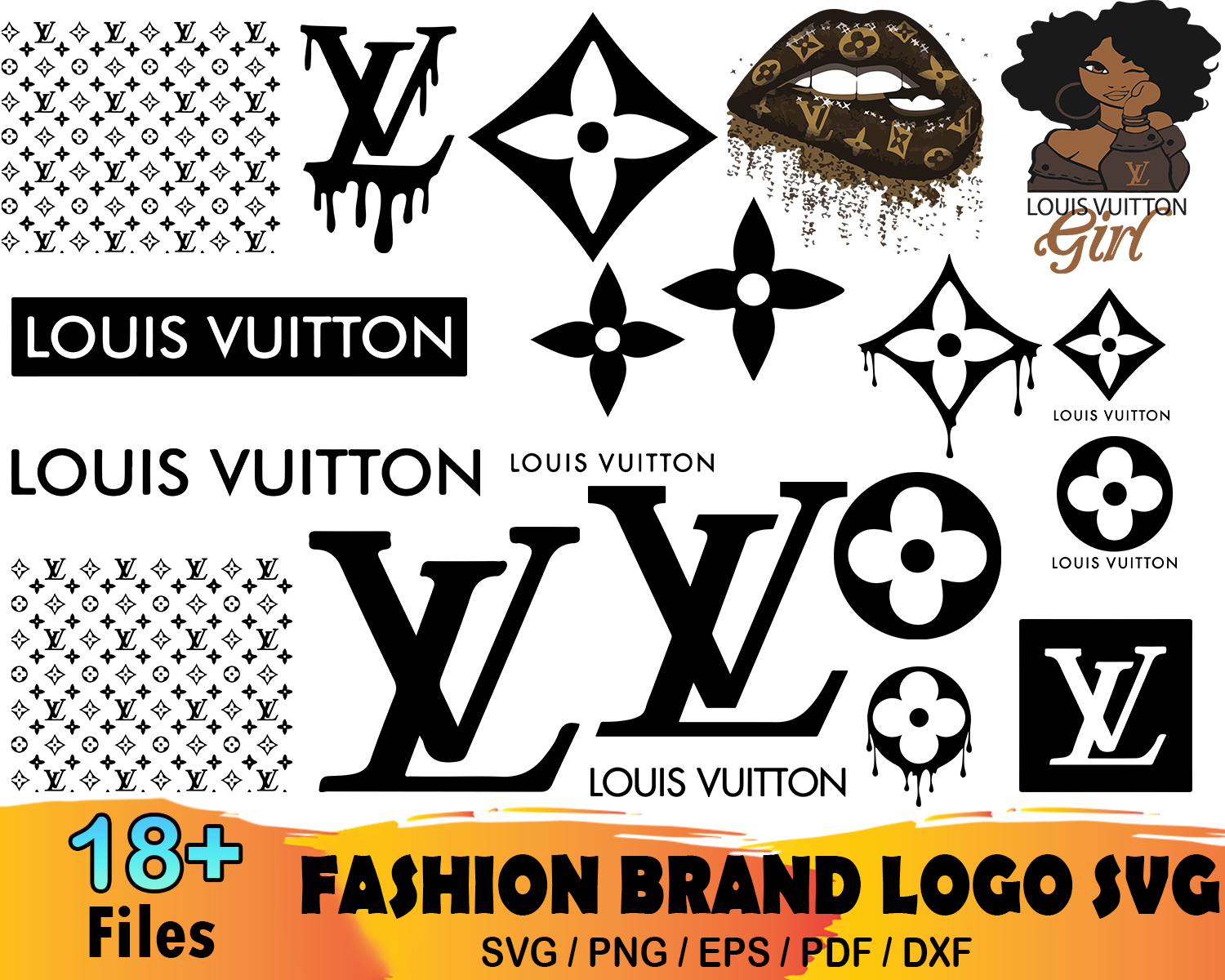 18 Louis Vuitton Bundle Svg, Louis Vuitton Svg, LV Logo Svg, | Inspire ...