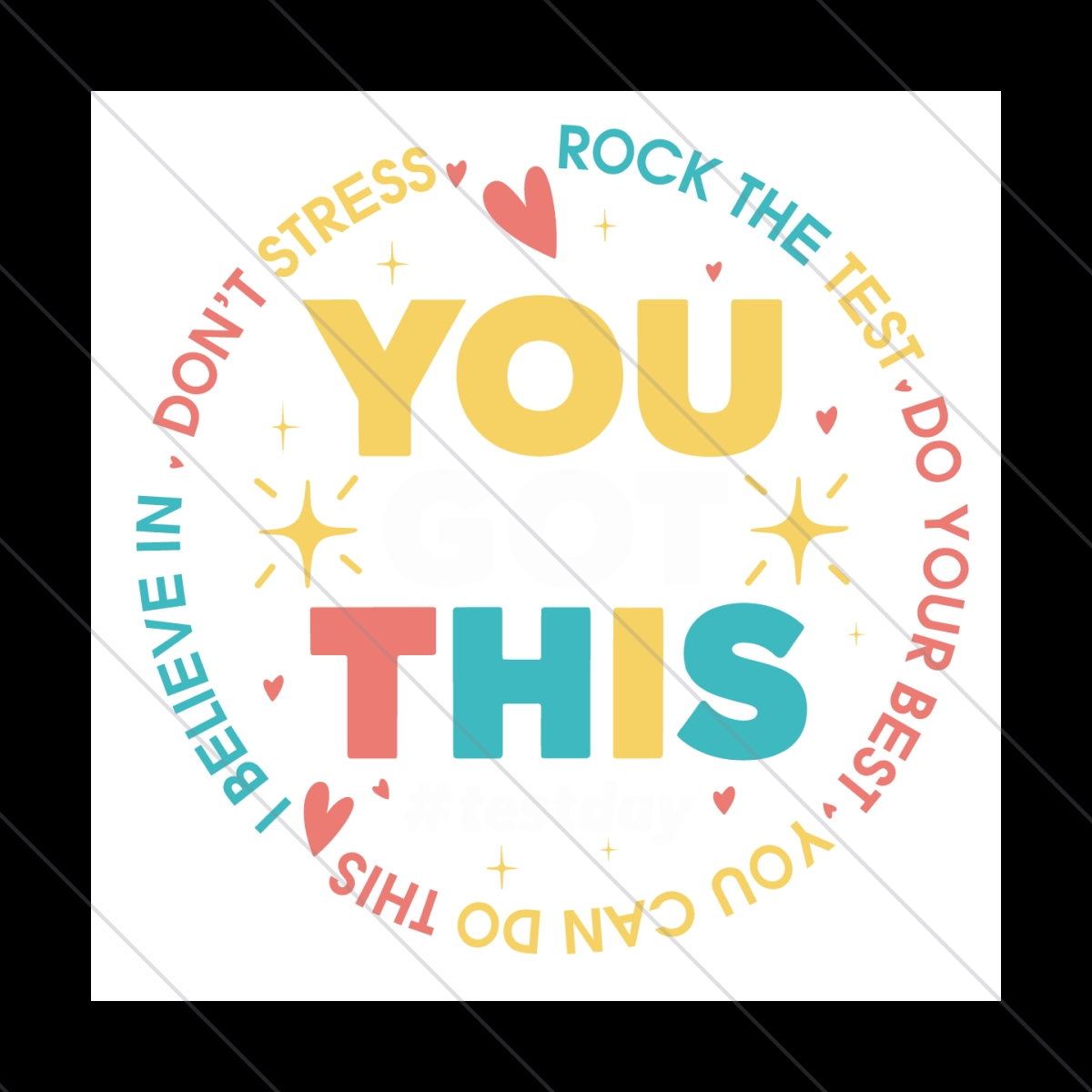 You Got This Svg, Test Day Svg, Test Day Png, Testing Svg, R | Inspire ...