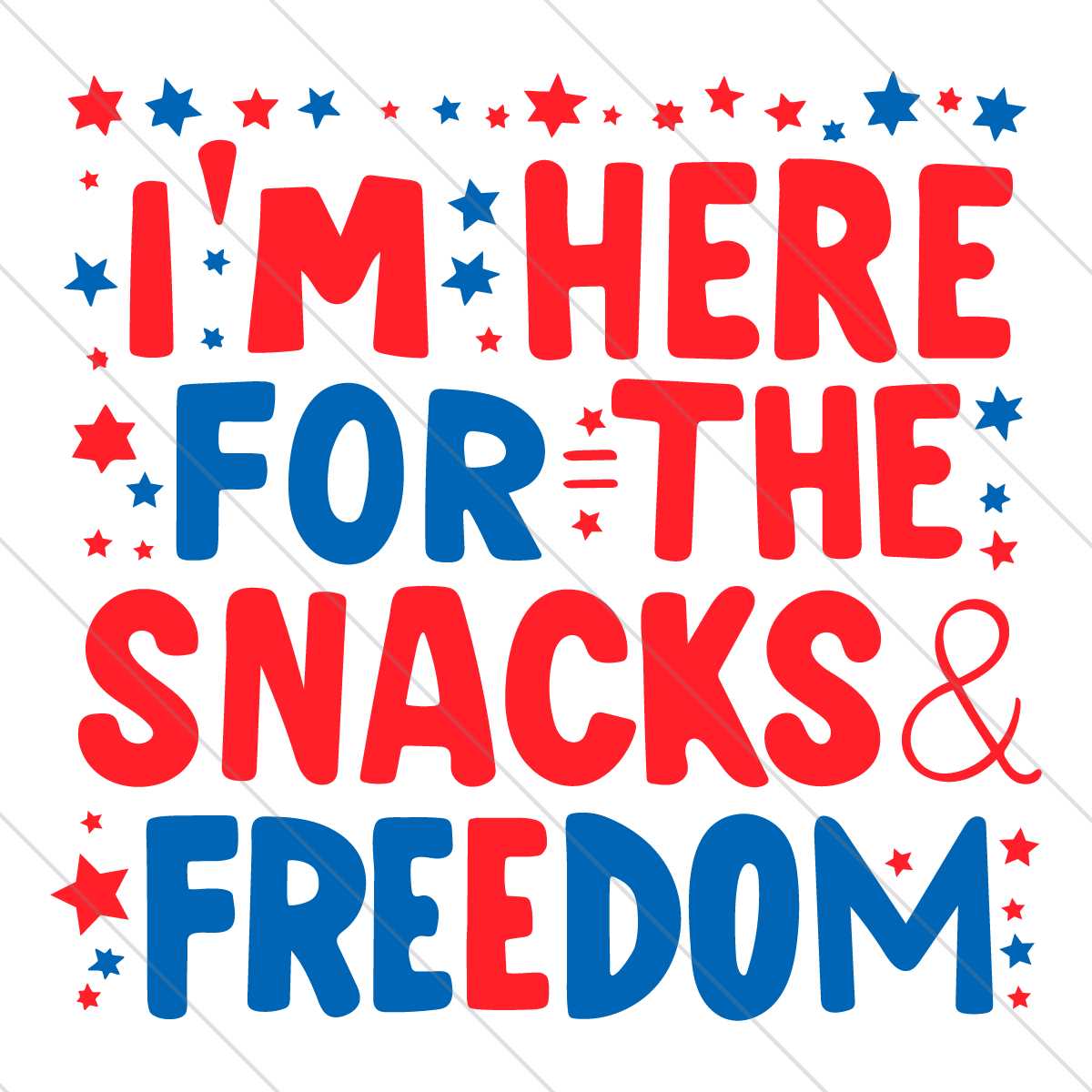 I'm Here For The Snack And Freedom SVG, 4th of July Svg, 177 | Inspire ...