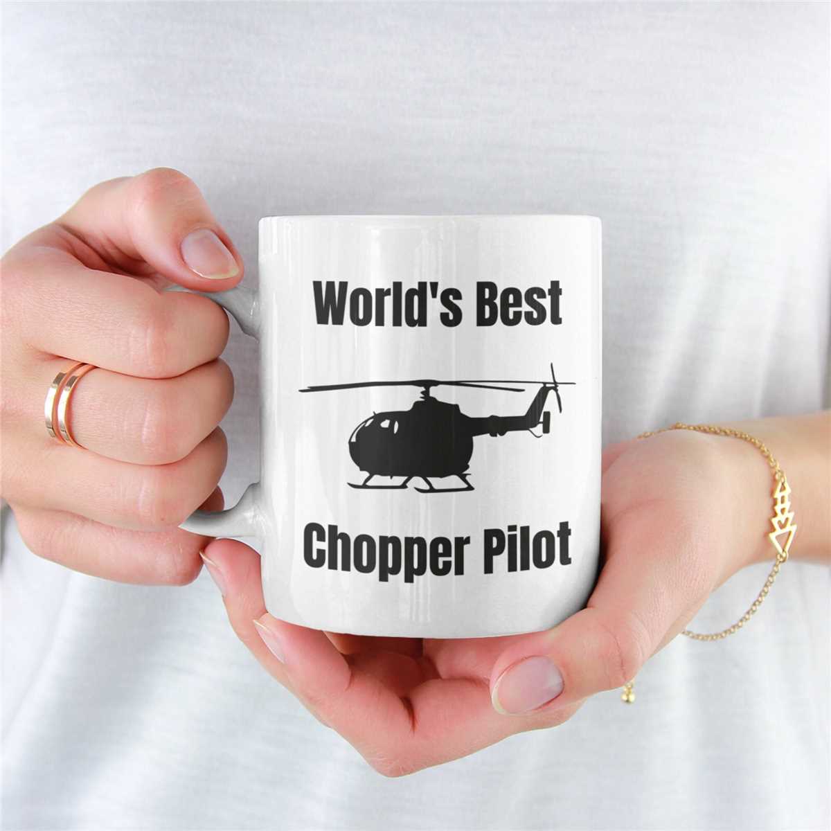 Helicopter Pilot Mug, Helicopter Pilot Mug For Boyfriend, He | Inspire ...
