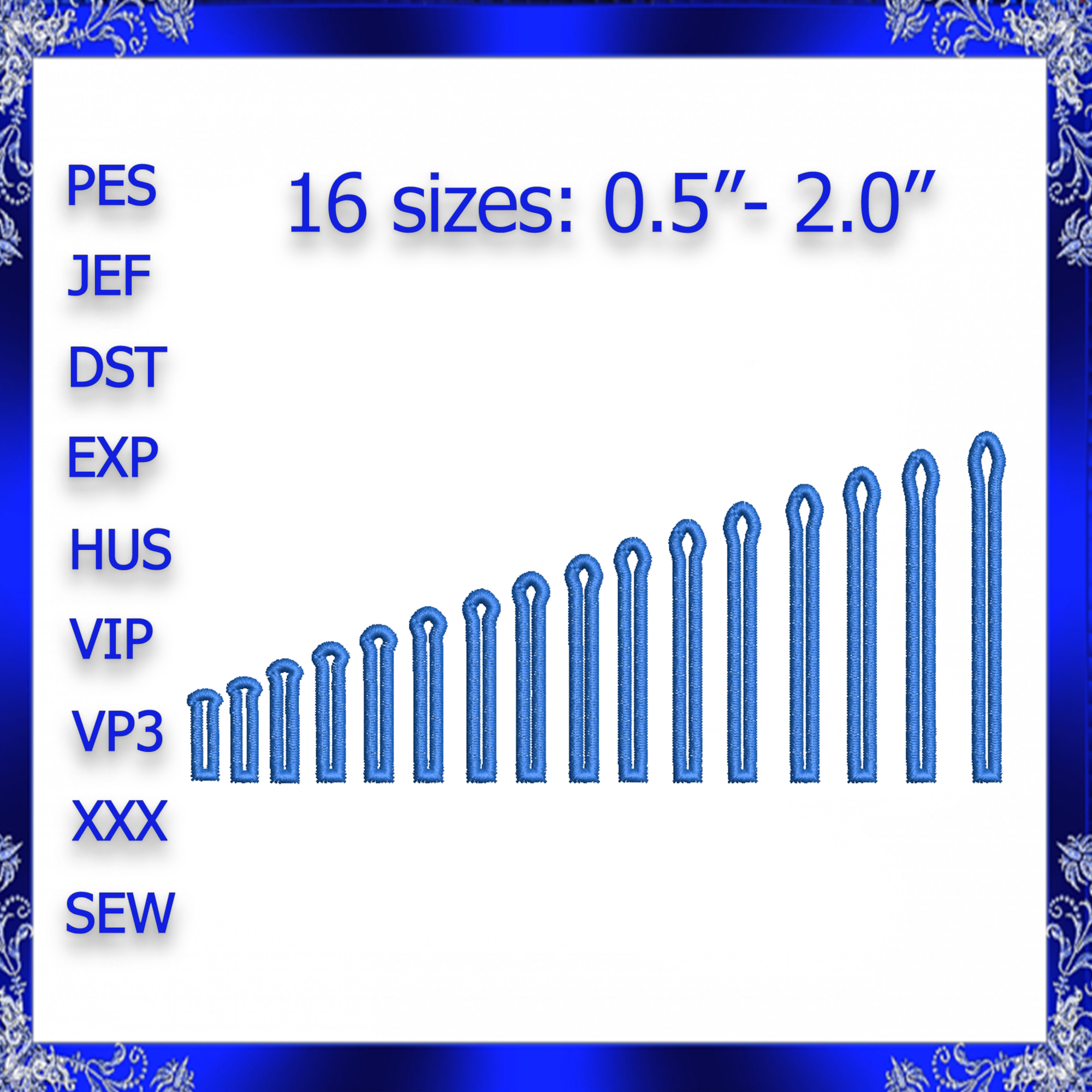 Machine Embroidery Buttonholes | Inspire Uplift