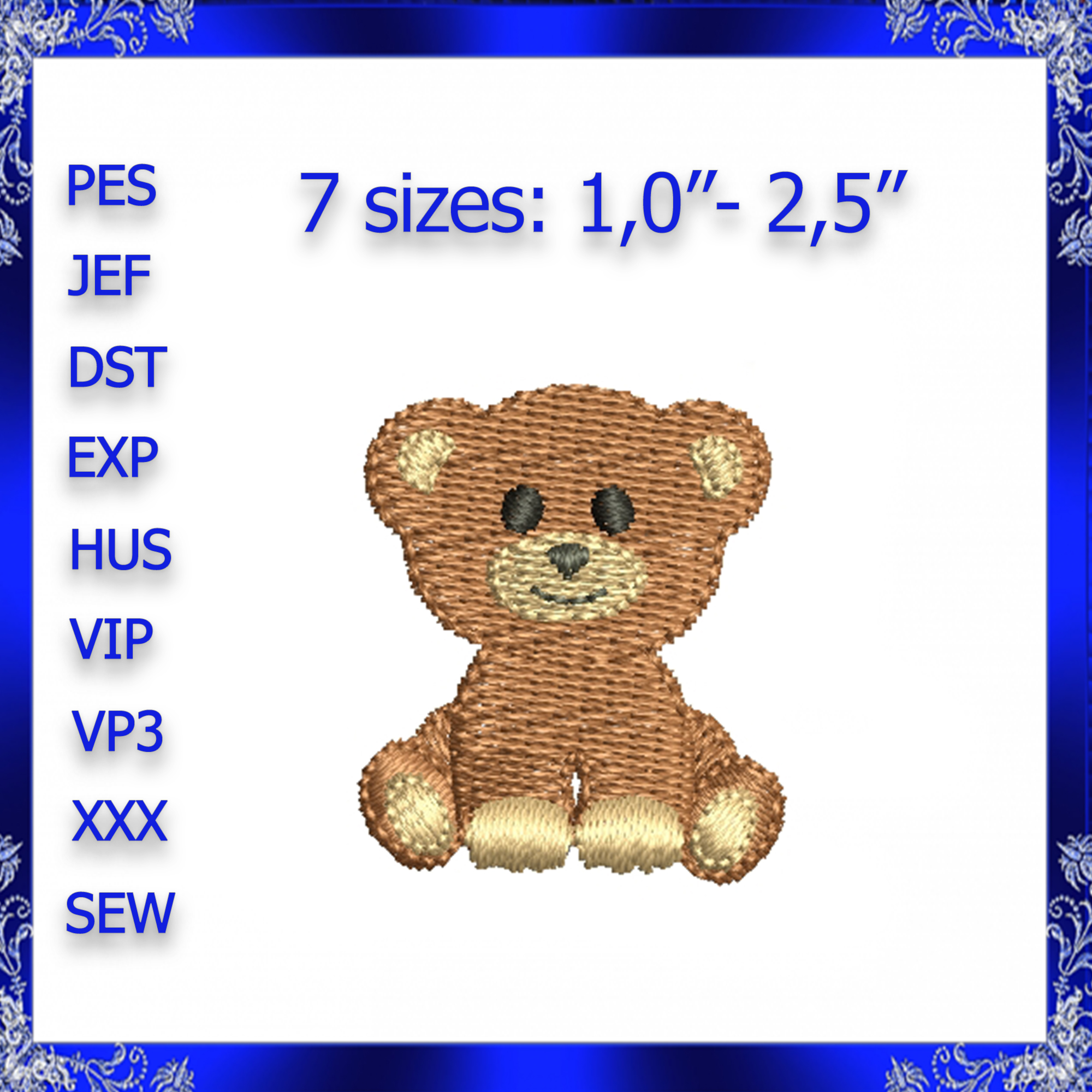 Bear Embroidery design BEAR machine Embroidery design Boy Be | Inspire ...