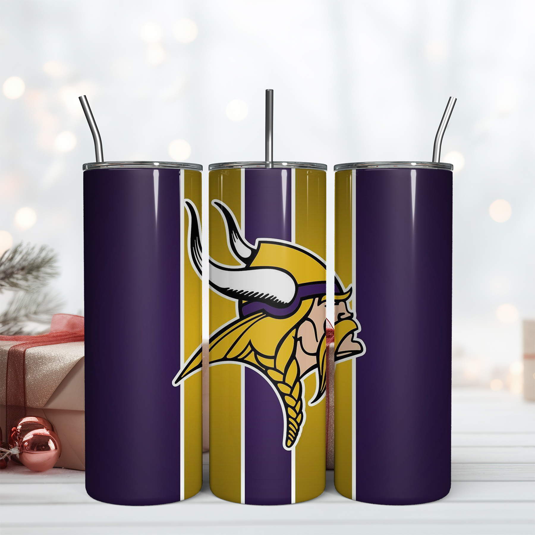 Minnesota Vikings 20Oz Tumbler Wrap | Inspire Uplift