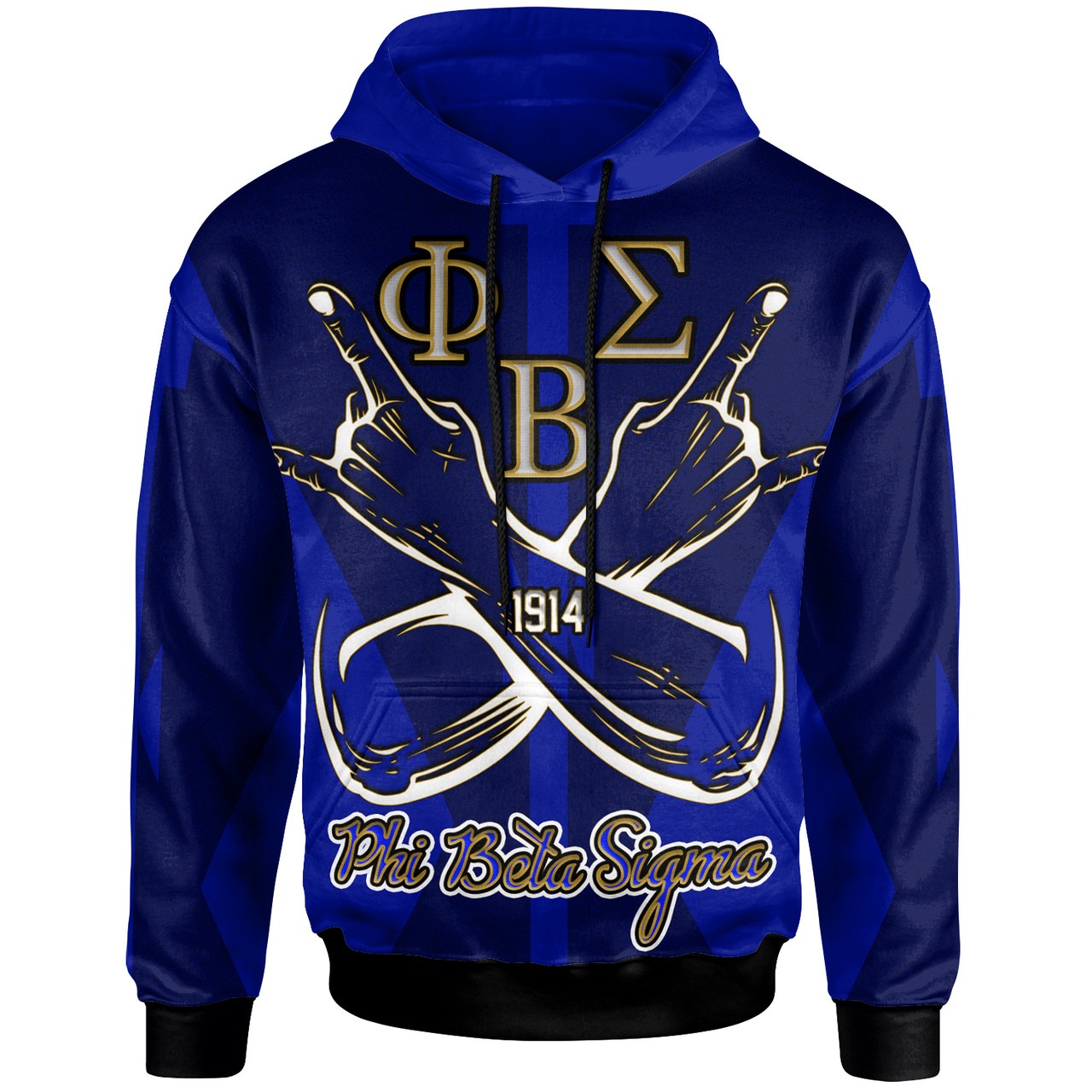 Phi Beta Sigma Hoodie - Fraternity Hand Phi Beta Sigma Hoodi | Inspire ...
