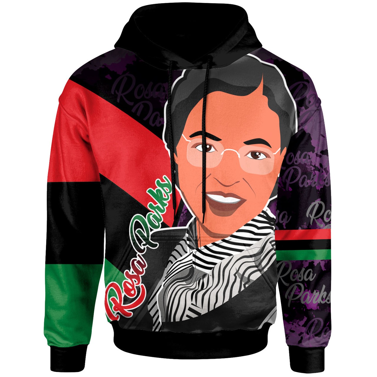 Black History Month Hoodie - Rosa Parks Civil Rights Leader - Inspire ...