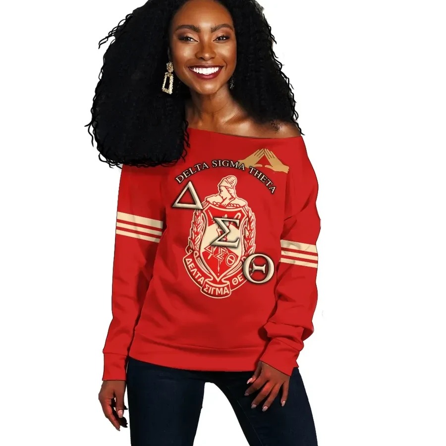 Delta Sigma Theta DST Style Offshoulder, African Women Off S | Inspire ...