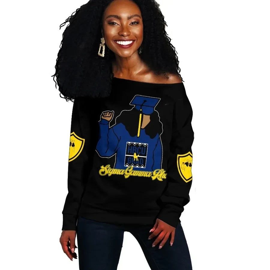 Sigma Gamma Rho HBCU Style Offshoulder, African Women Off Sh | Inspire ...
