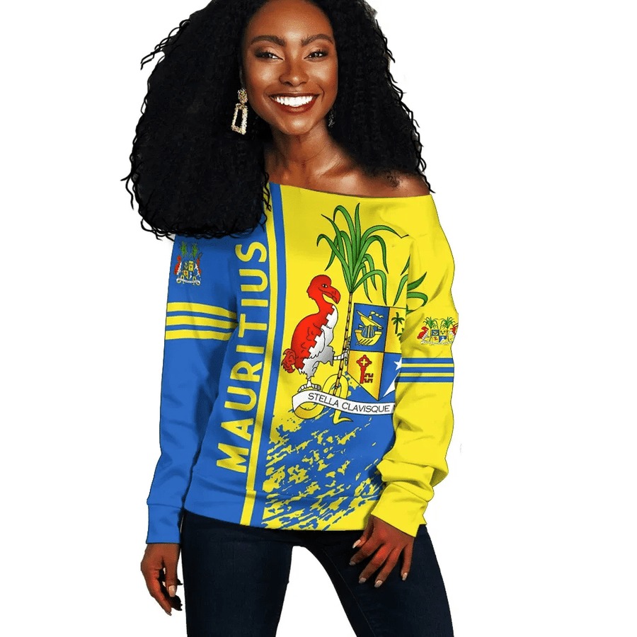 Mauritius Women Off Shoulder Quarter Style, African Women Of | Inspire ...