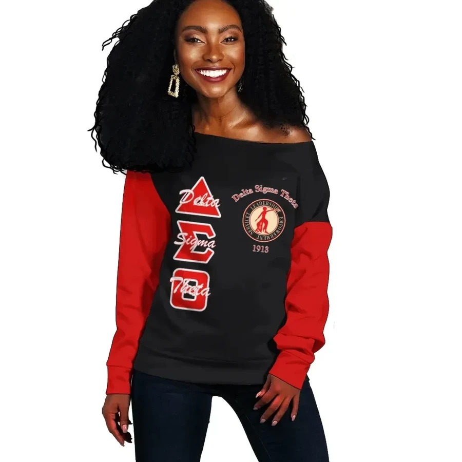 Delta Sigma Theta Hand Sign Elephant Women Off Shoulder 04, | Inspire ...