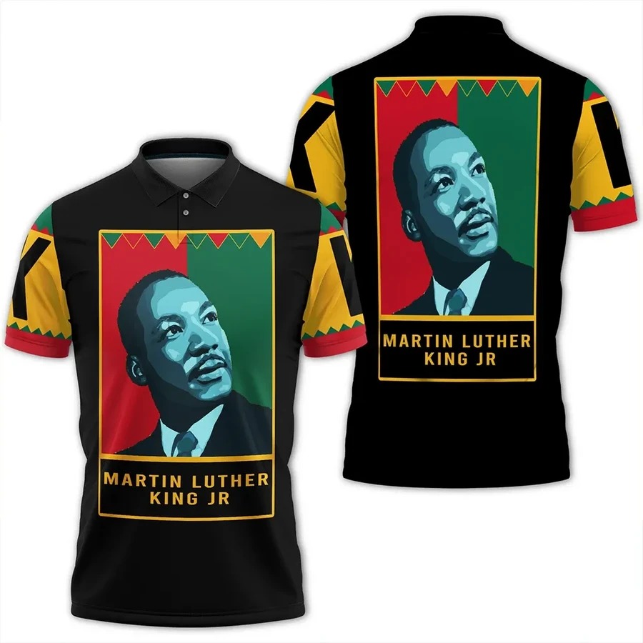 Martin Luther King Jr Black History Month Style Women Polo S | Inspire ...