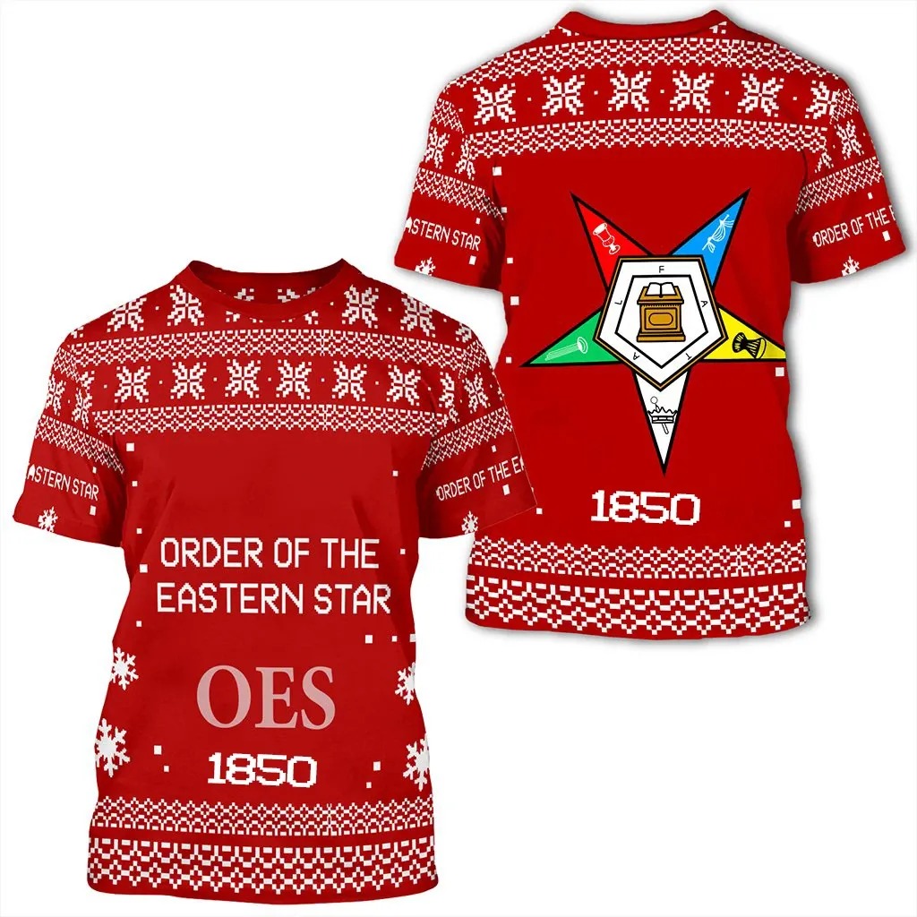 Order of the Eastern Star Xmas Motto T-Shirt, African T-shir - Inspire ...