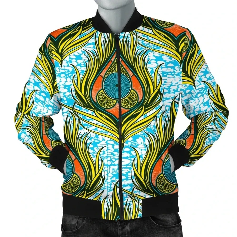 Ankara Kambili and Kumba Bomber Jacket, African Bomber Jacke | Inspire ...