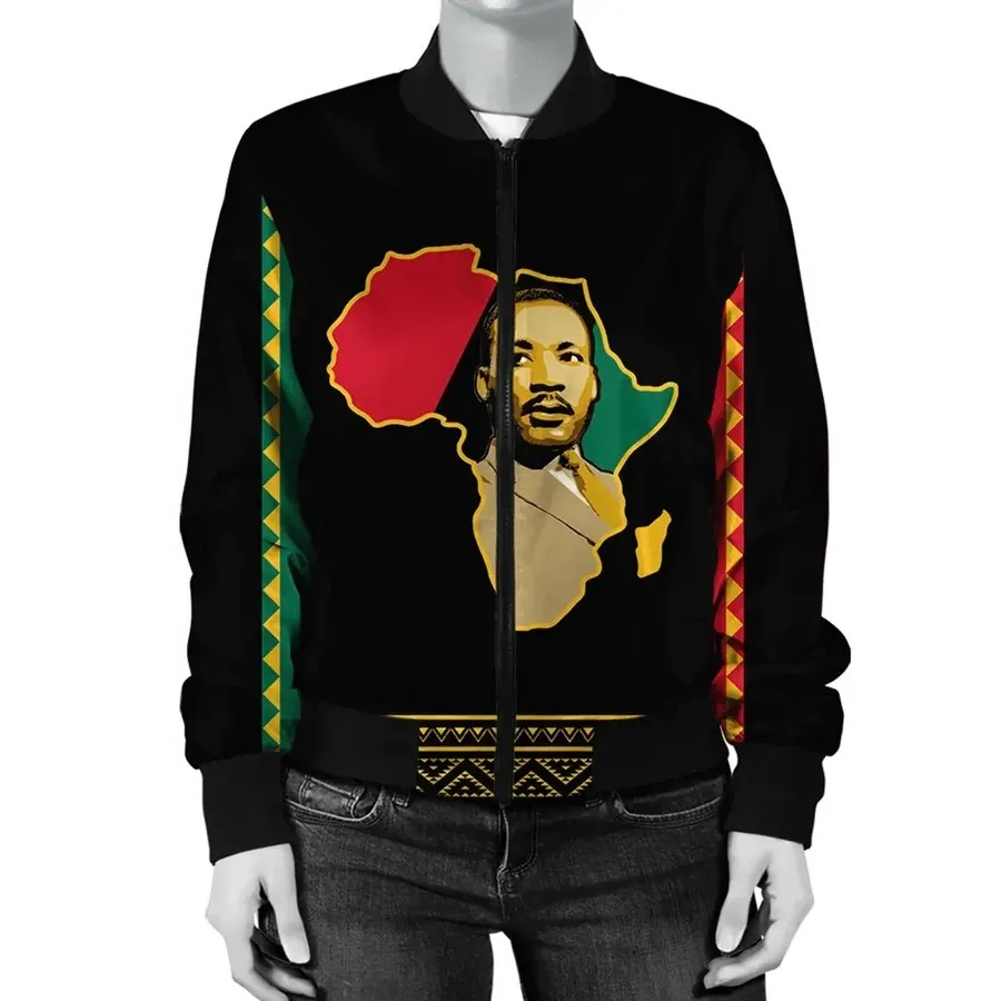 Martin Luther King Jr Black History Month Bomber Jacket, Afr | Inspire ...