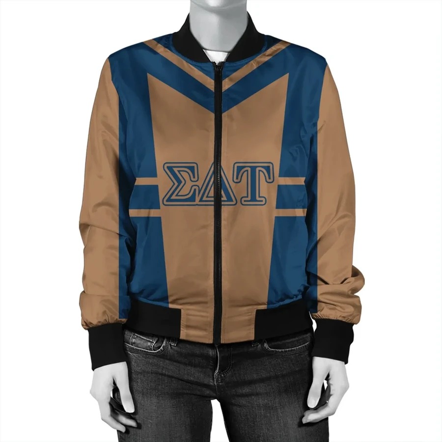 Lugg Style Sigma Delta Tau Bomber Jacket, African Bomber Jac | Inspire ...