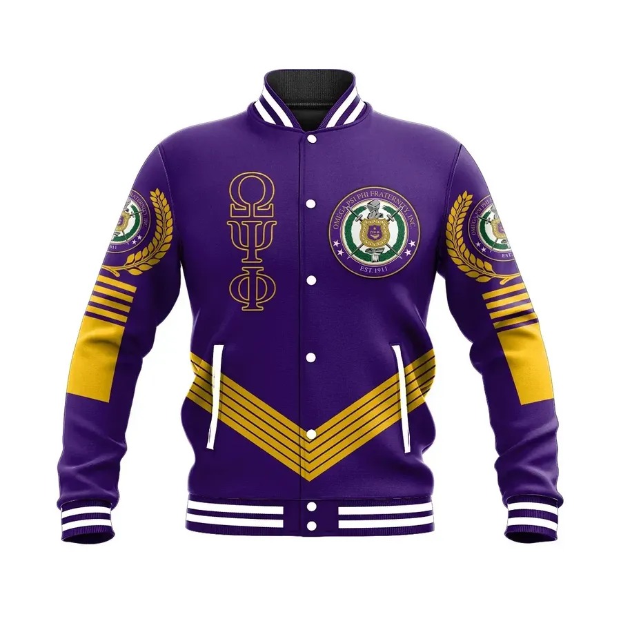 Soldier Omega Psi Phi Baseball Jacket, African Baseball Jack | Inspire ...