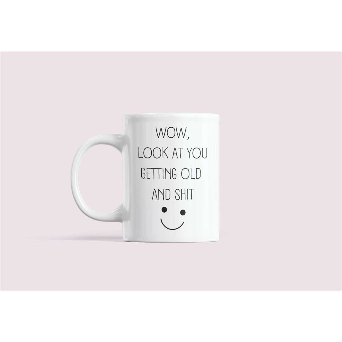 Funny Birthday Mug & Coaster. Funny Birthday Gift Idea For H | Inspire ...